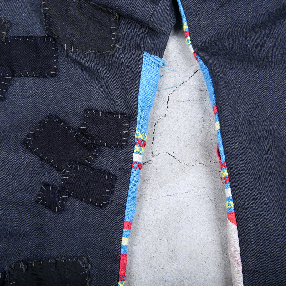 Undercover "Scab" Ethnic Patch Pants SS/03 – akaibu.co