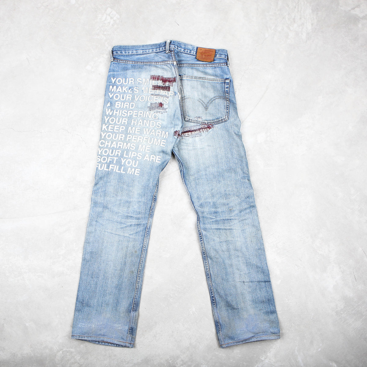 Junya Watanabe Levi's Poem Jeans SS/01 – akaibu.co