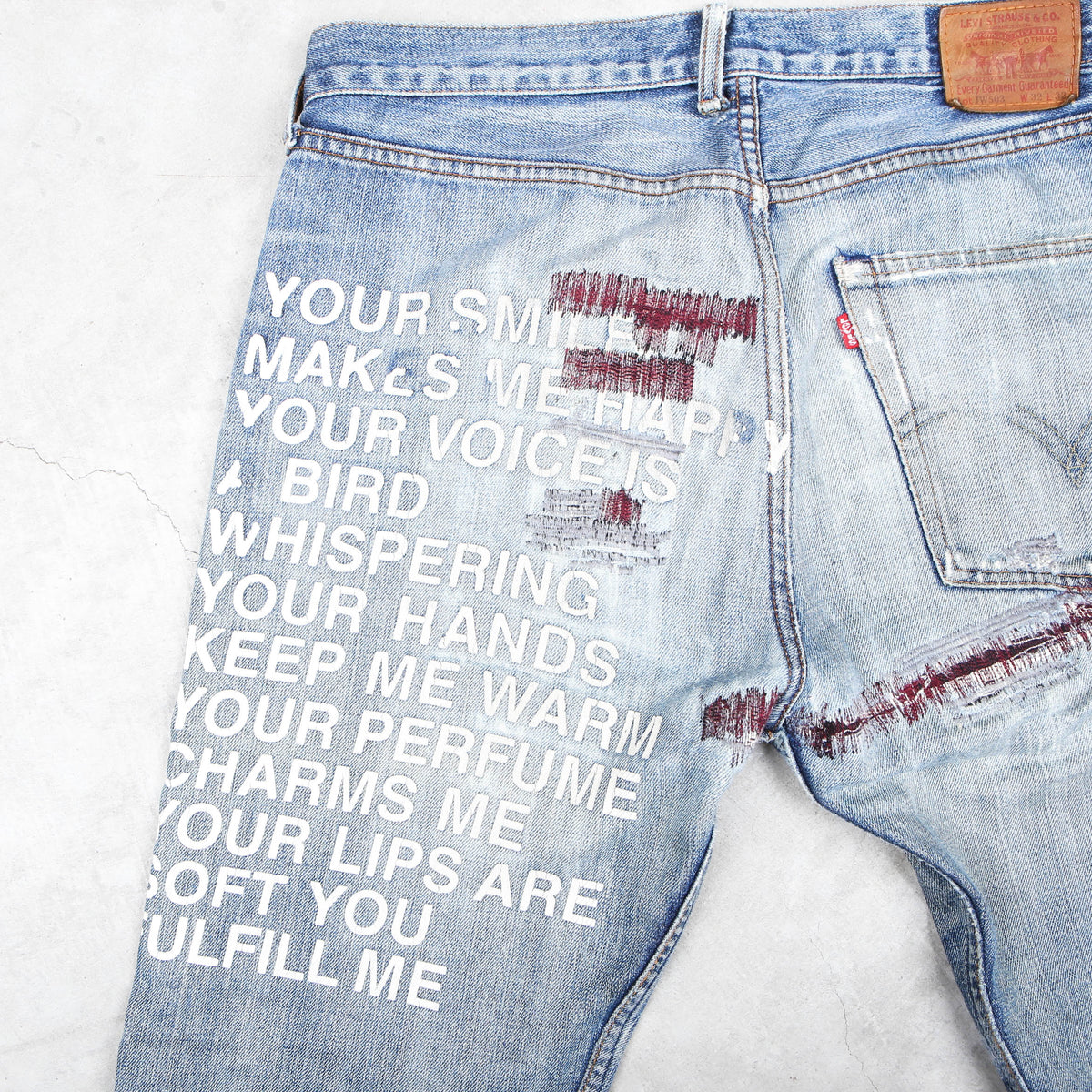 Junya Watanabe Levi's Poem Jeans SS/01 – akaibu.co